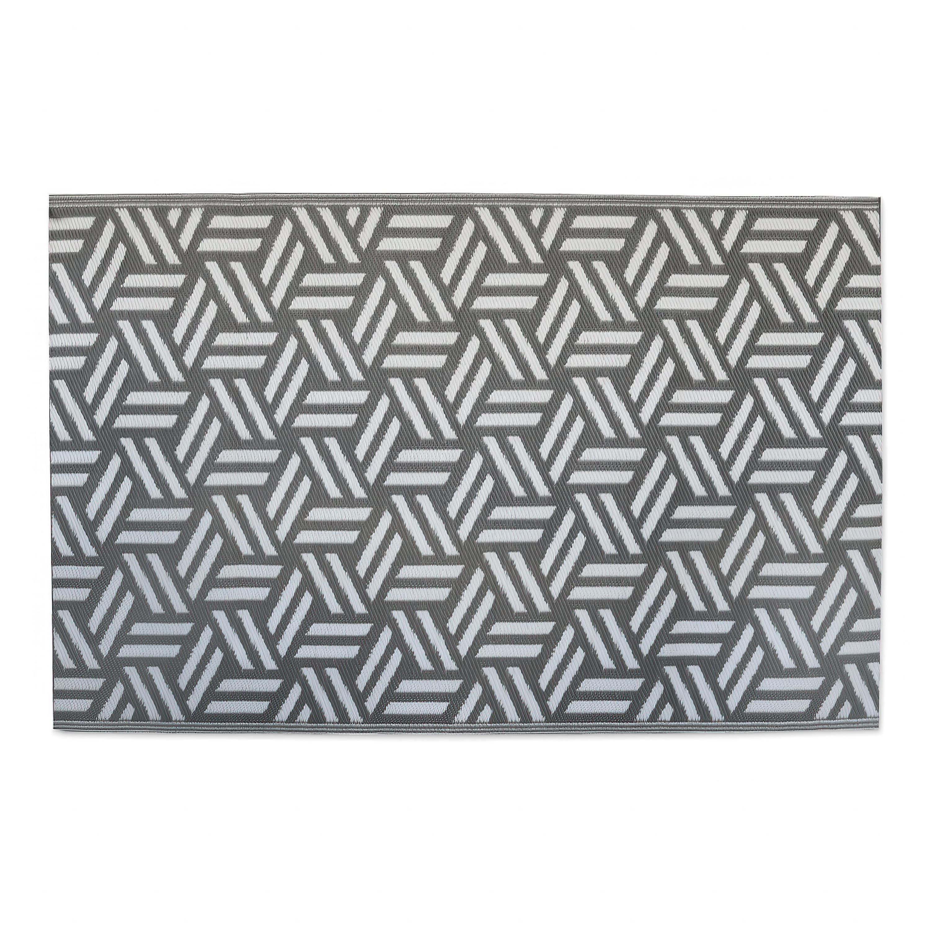 Dywan na balkon MoodMe OPTI GREY 120x180cm