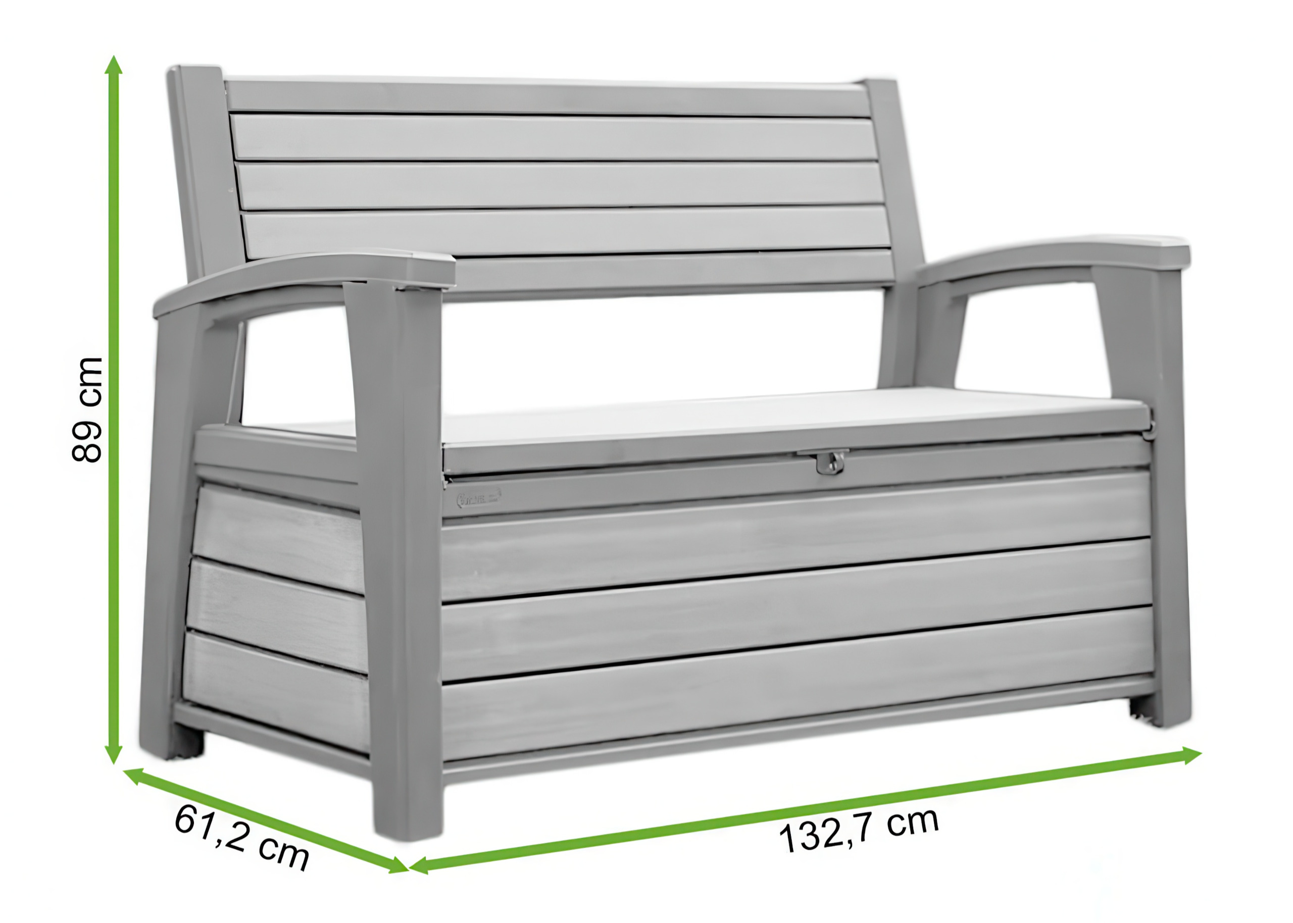 deck bench dimensions