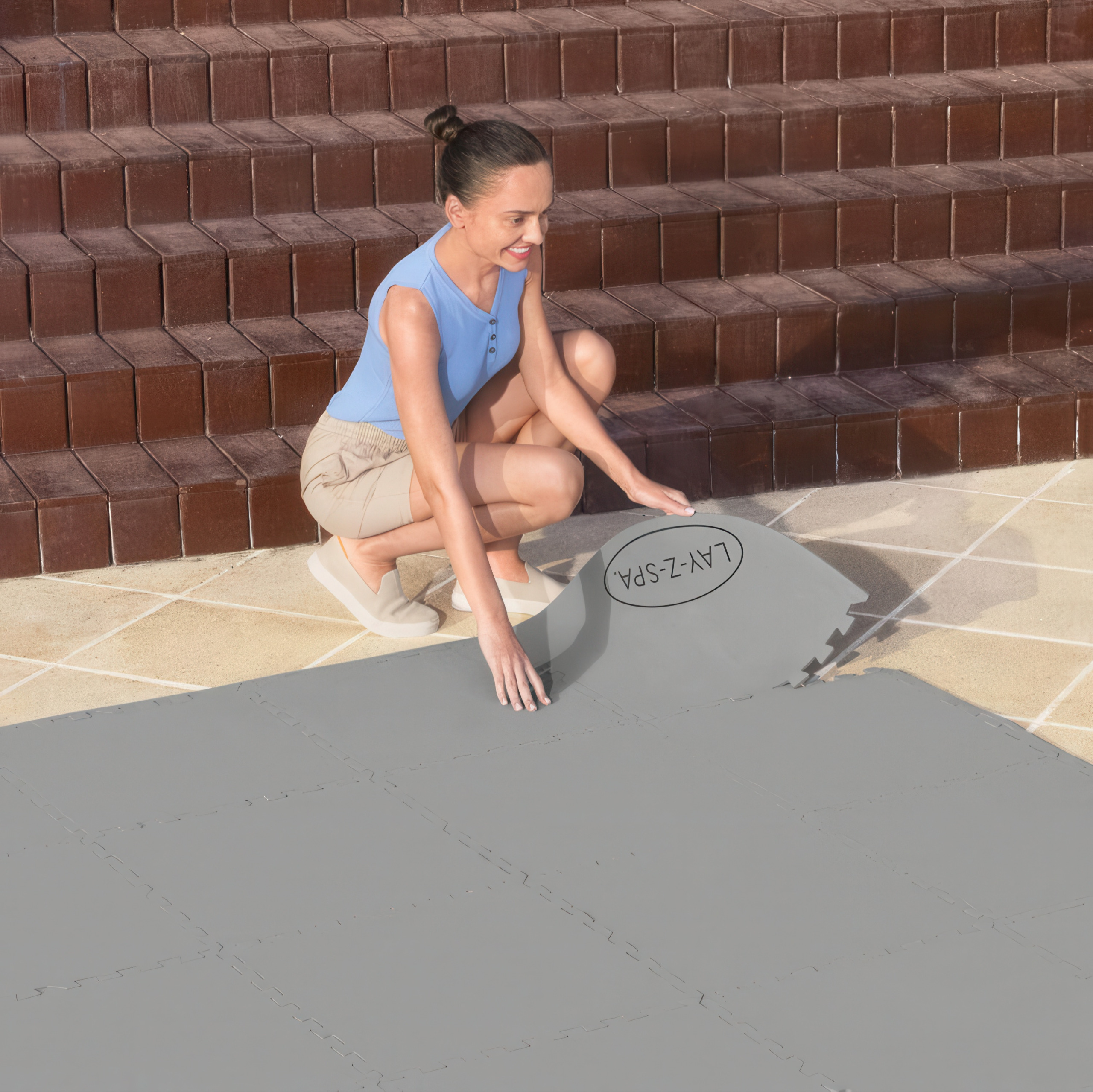 Mata ochronna pod jacuzzi LAY-Z-SPA 2x2m - Bestway