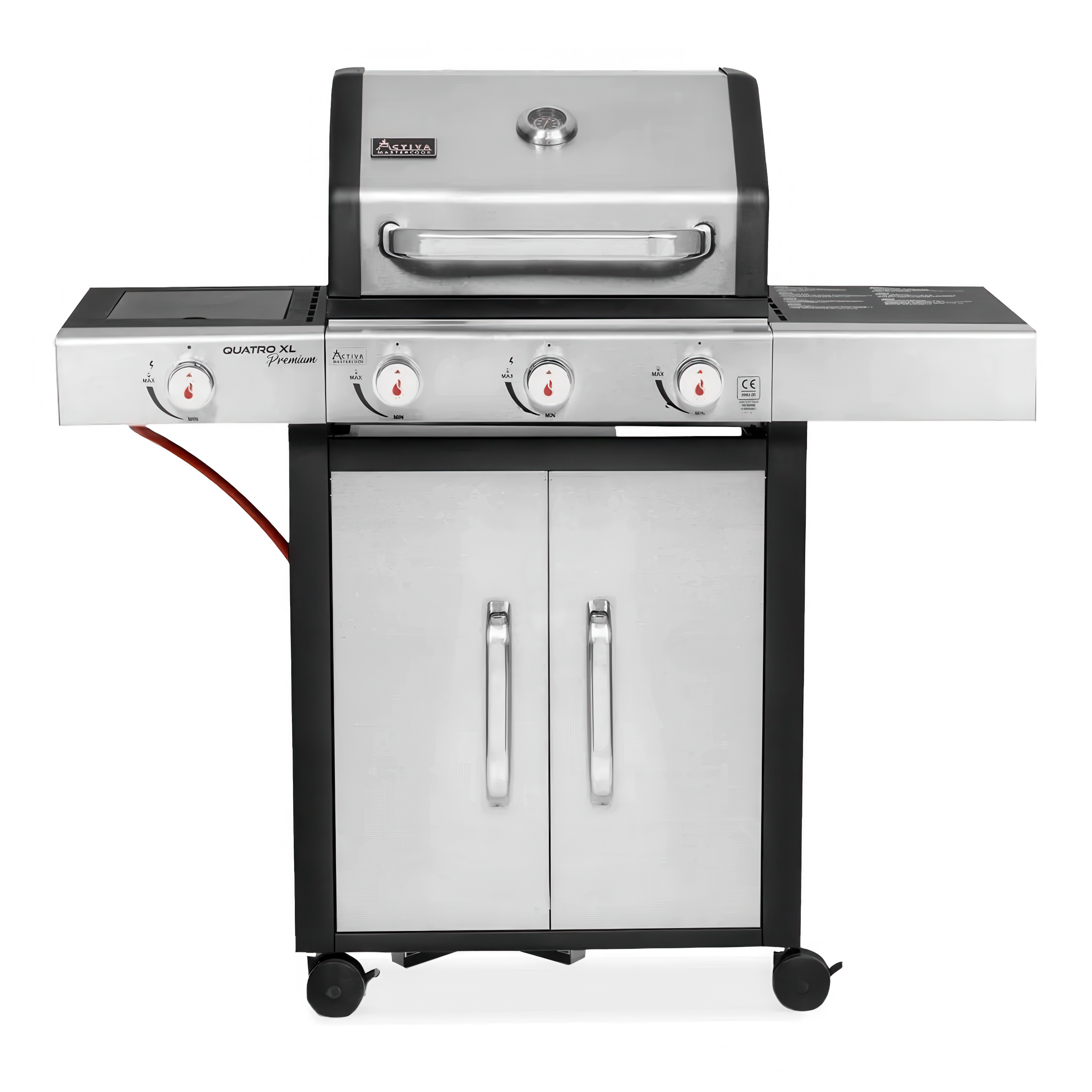 Grill gazowy QUATTRO XL Premium inox 12,2kW
