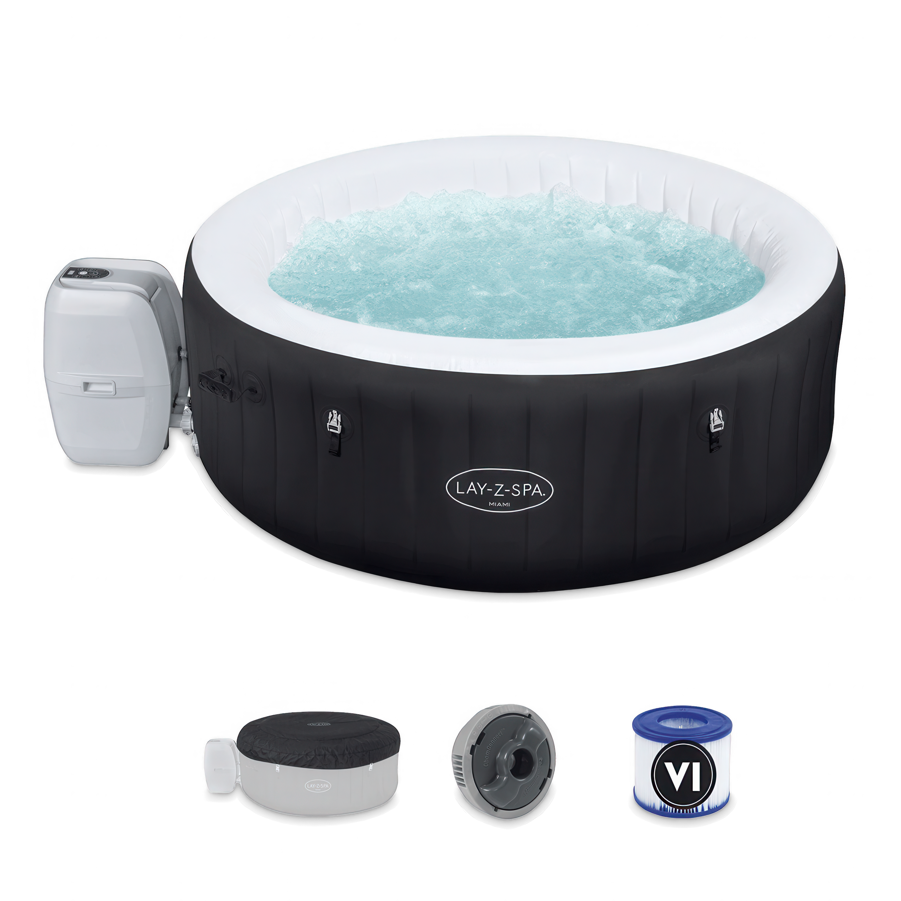 Jacuzzi ogrodowe MIAMI, dmuchane 4-osobowe - Bestway