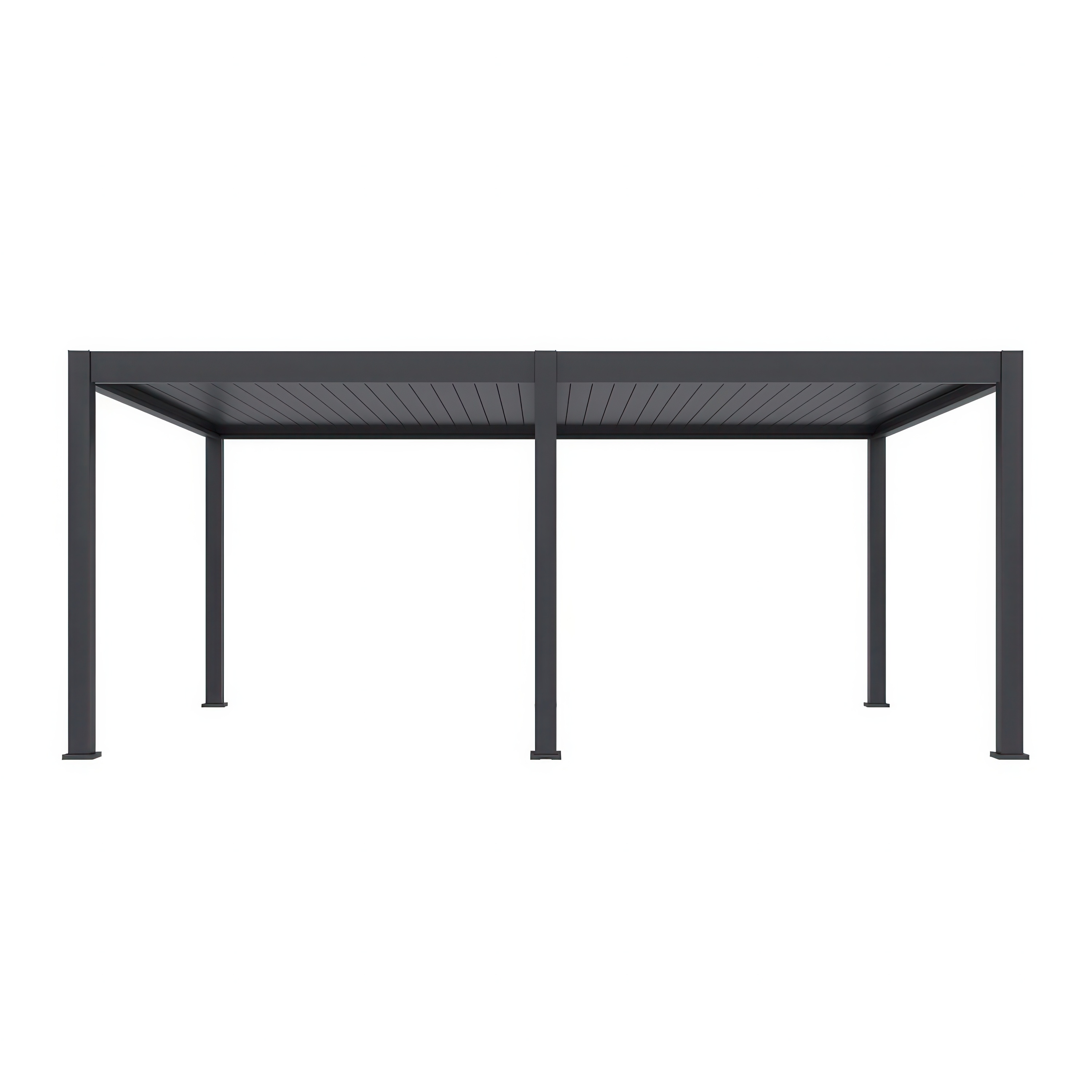 Pergola elektryczna 4x6 Gutroof DELUXE PRO LED Anthracite